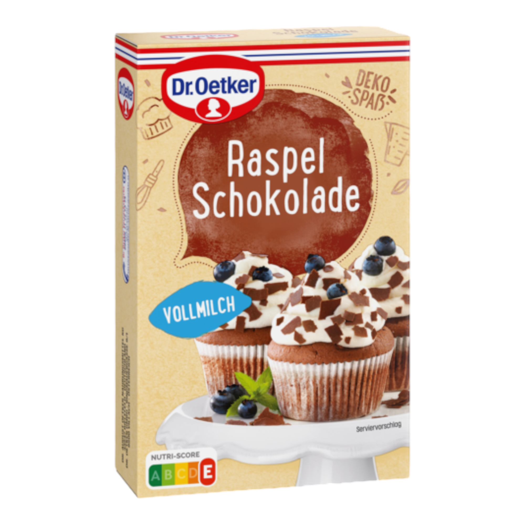Dr. Oetker Raspelschokolade Vollmilch 100g von Dr. Oetker online kaufen